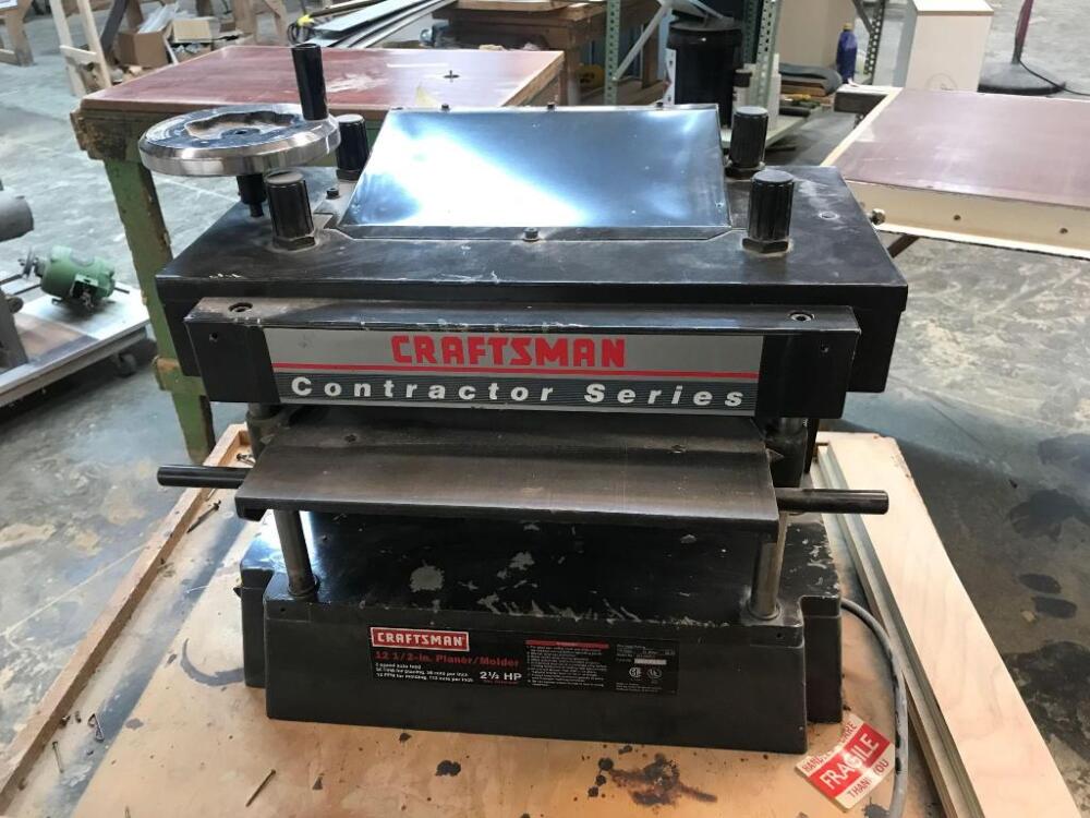 Craftsman 12.5 planer store