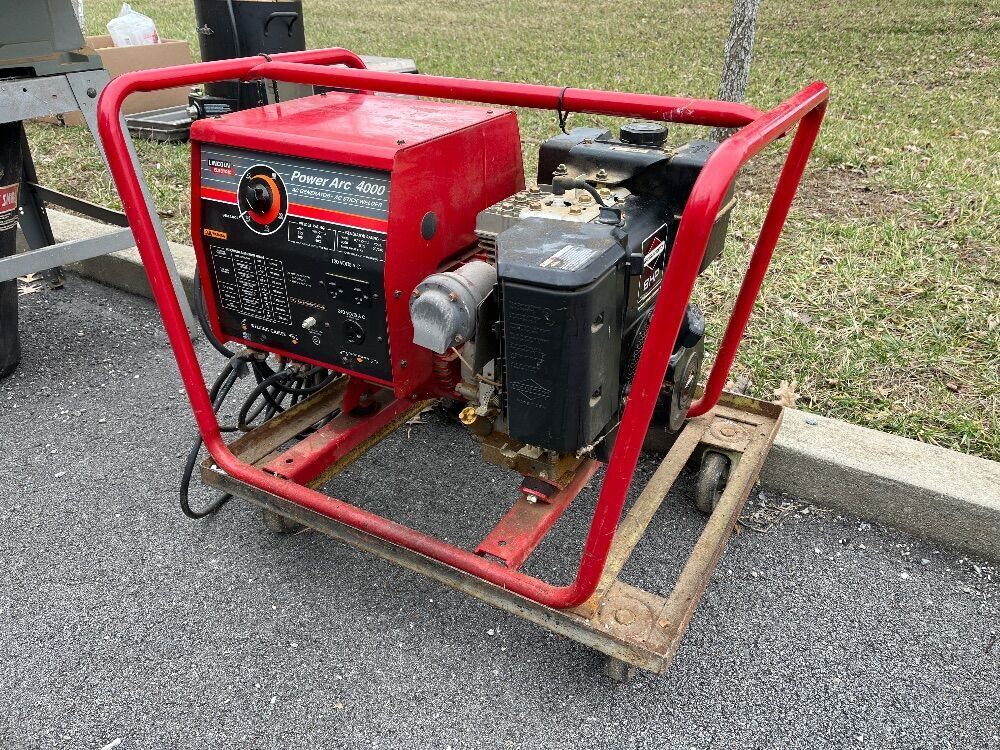 Lincoln Power Arc 4000 Welder Generator H. Barry Smith Realtors Auctioneers and Advisors a Willard Auctions Company